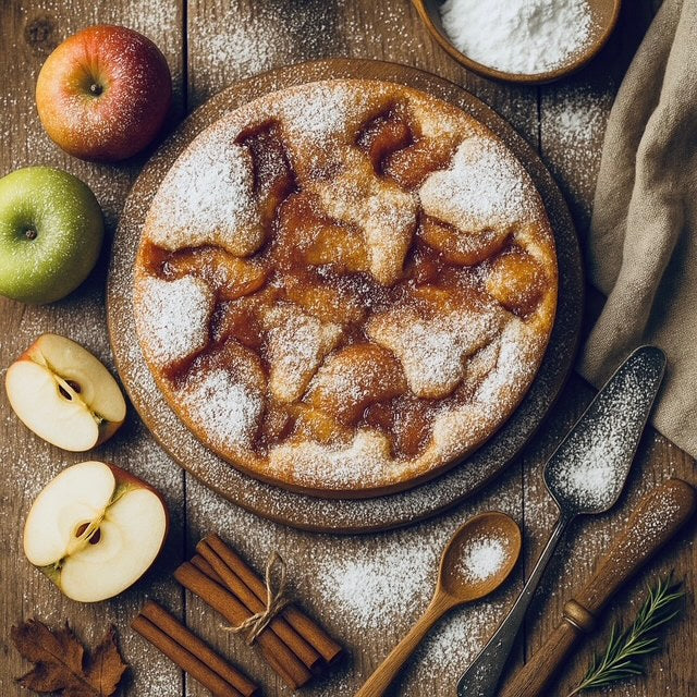 Parve Apple Cake – Hailey's House of Cakes