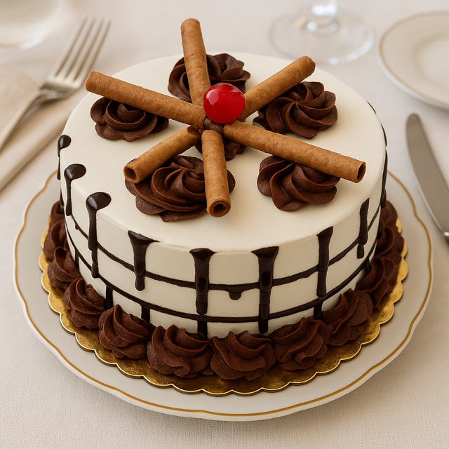 Parve Chocolate Coffee Liqueur Mousse Cake – Hailey's House of Cakes